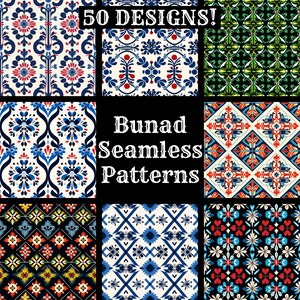 Bunad Seamless Digital Paper, Printable Scrapbook Paper Seamless ...