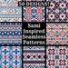 Sami Inspired Seamless Patterns: Scrapbook Paper (digital Download) - Etsy