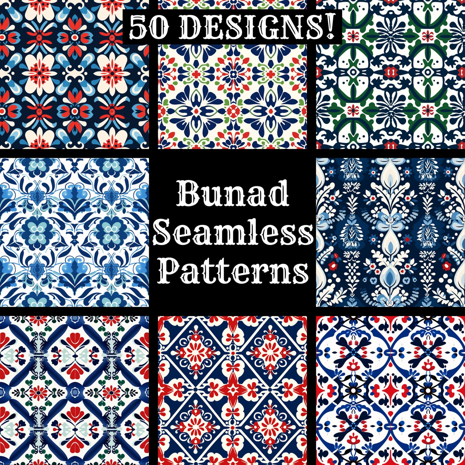 Bunad Seamless Digital Paper, Printable Scrapbook Paper Seamless ...