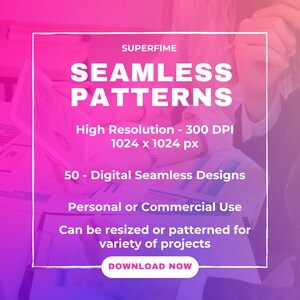 Purple and Gold Heraldic Seamless Patterns: Scrapbook Paper (digital ...