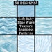 Soft Baby Blue Wave Texture Seamless Digital Paper, Printable Scrapbook ...