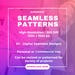 Windowpane Seamless Pattern: Printable Digital Paper (PNG) - Etsy