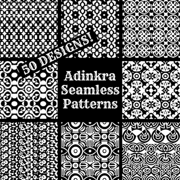 Adinkra Stencils - Etsy