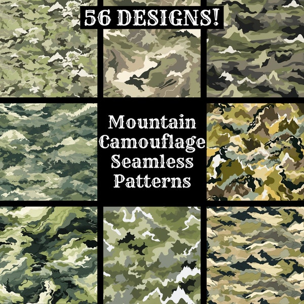 Camouflage Pattern - Etsy