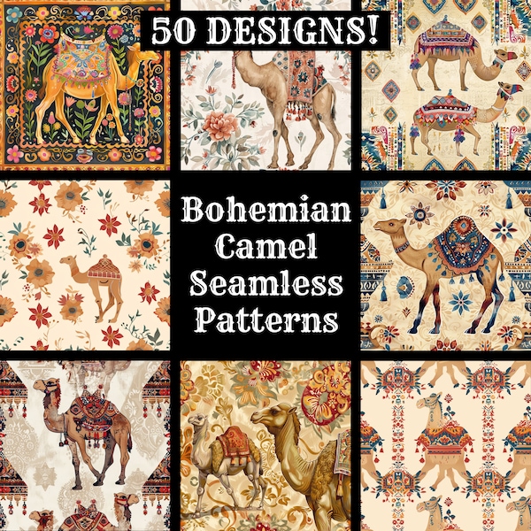 Camel Wallpaper - Etsy UK