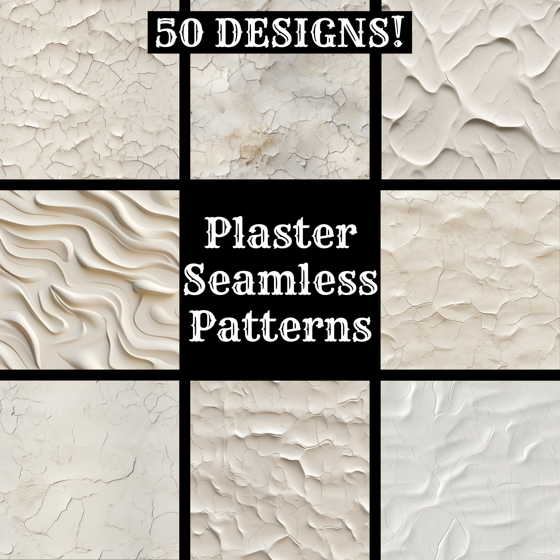 Plaster Seamless Digital Paper, Printable Scrapbook Paper Seamless ...