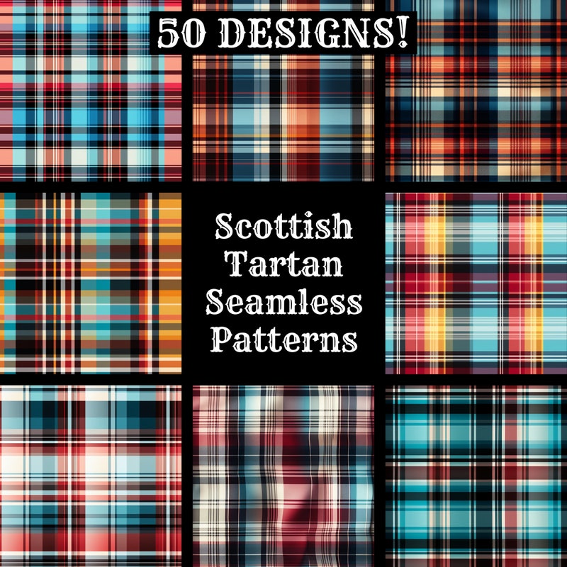 Tartan Paper - Etsy