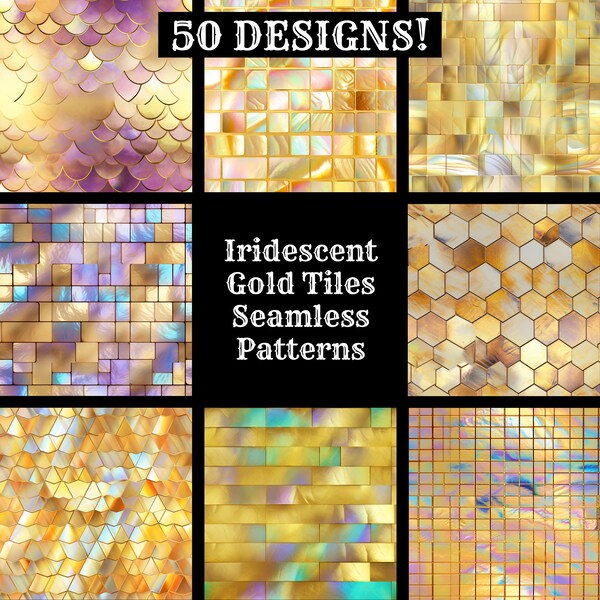 Iridescent Gold - Etsy