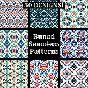 Bunad Seamless Digital Paper, Printable Scrapbook Paper Seamless ...
