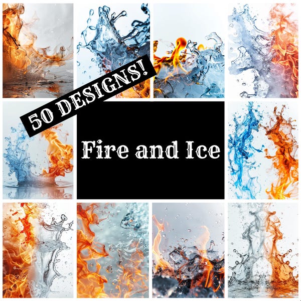 Fire and Ice Party - Etsy