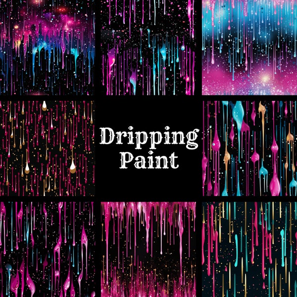 Dripping Paint - Etsy