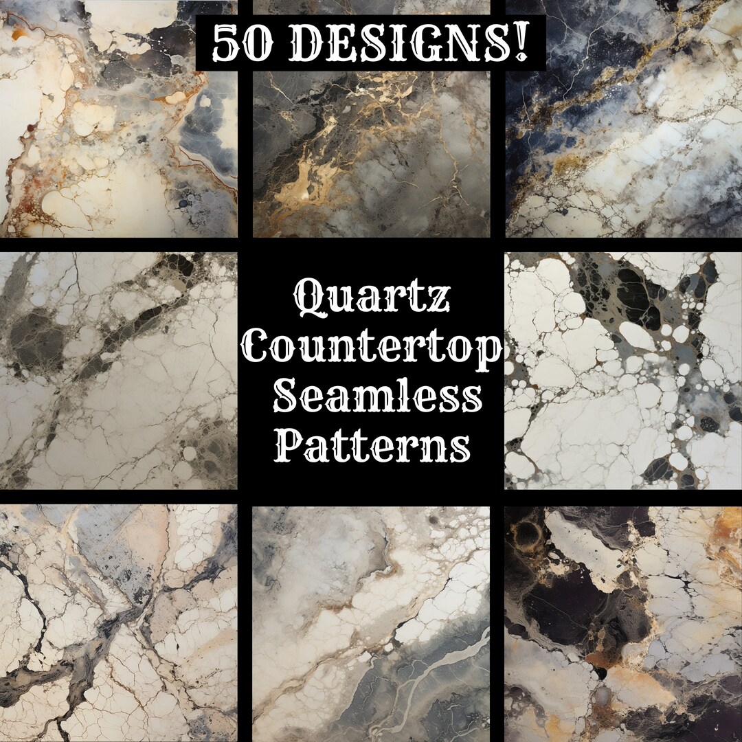 Quartz Countertop Seamless Digital Paper, Printable Scrapbook Paper ...
