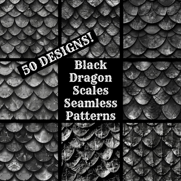 Dragon Scales Patterns Printable - Etsy