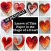 Heart Paper Layers: Vintage Journal Inserts (PNG Digital Download) - Etsy