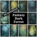 Fantasy Dark Forest Journal Paper: Vintage Scrapbook (digital Download ...