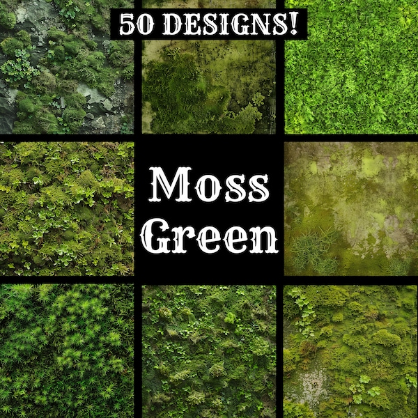 Moss Art - Etsy