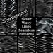 Silver Wavy Lines Seamless Patterns: 50 Digital Papers (digital ...