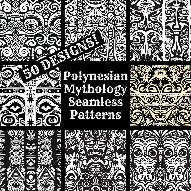 Polynesian Fabric - Etsy