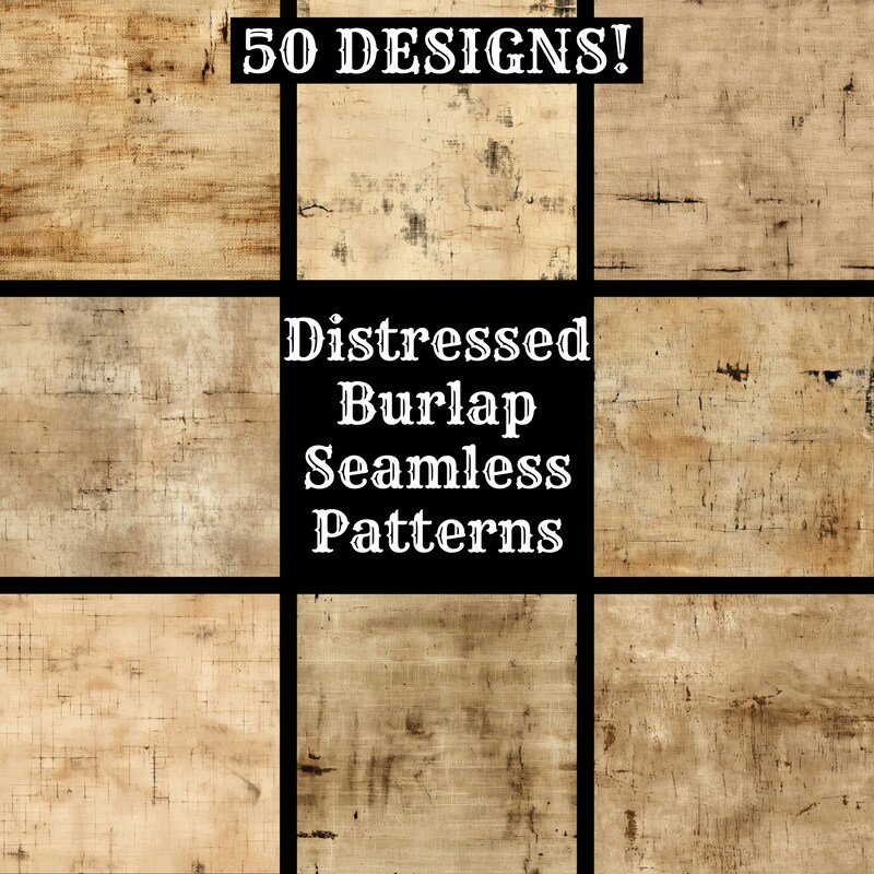Burlap Overlays - Etsy