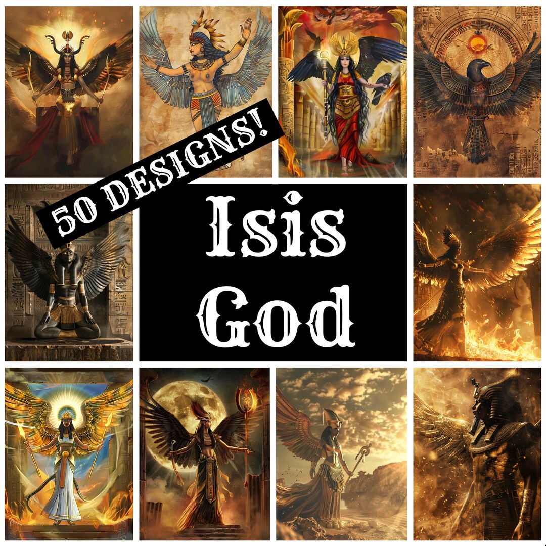 Isis God Journal Paper, Isis God Printable Paper, Vintage Journal ...