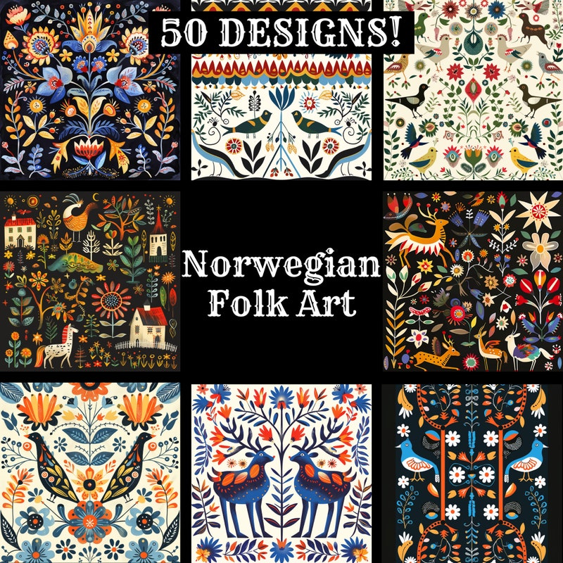 Norwegian Folk Crafts - Etsy