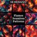 Flames Seamless Digital Paper Printable Scrapbook Paper - Etsy