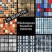 Windowpane Seamless Pattern: Printable Digital Paper (PNG) - Etsy