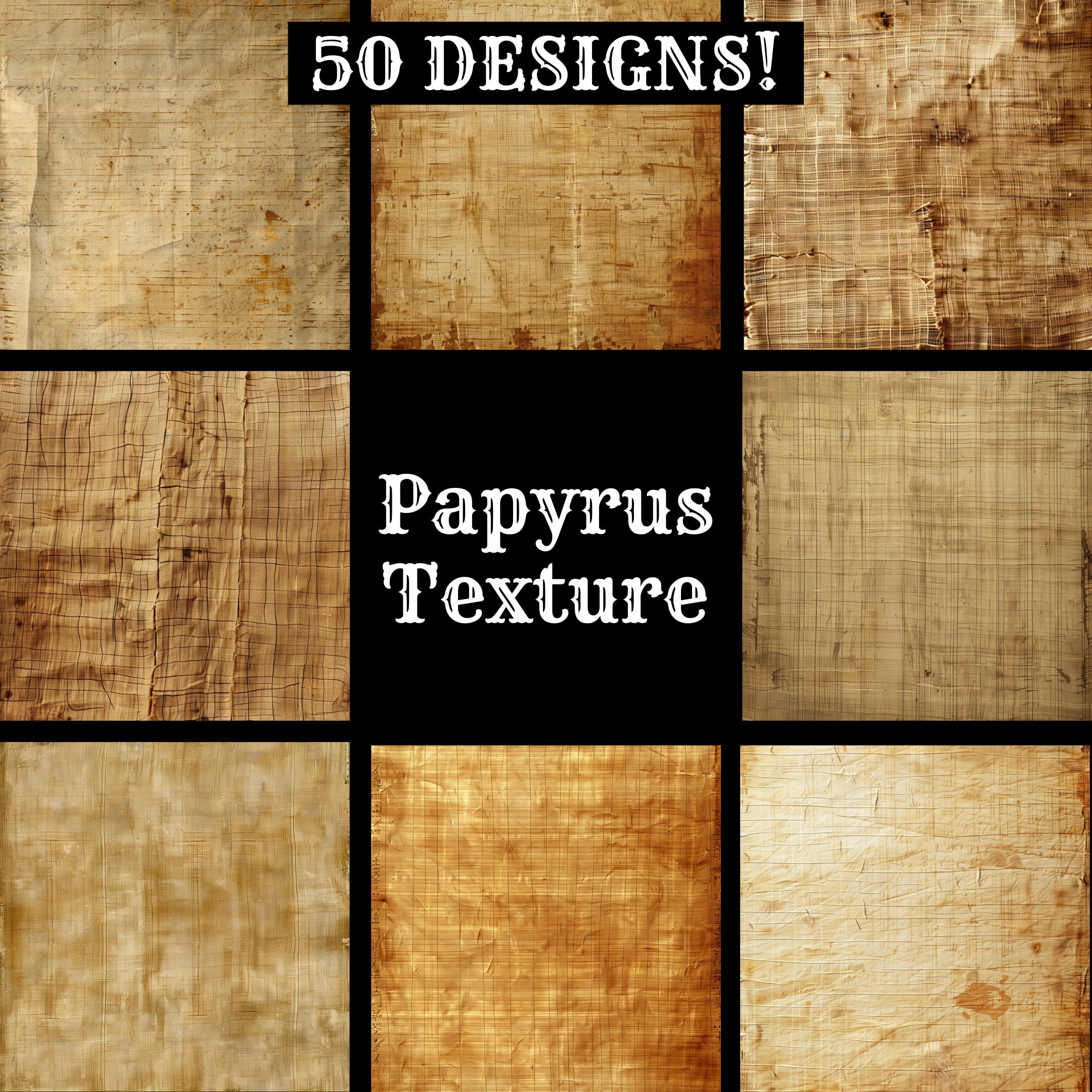 Papyrus Texture Paper, Papyrus Texture Printable Paper, Vintage Papyrus ...
