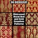Red and Gold Distressed Digital Paper: Royal Seamless Textures (PNG) - Etsy
