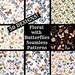 Floral Butterfly Seamless Pattern: Scrapbook Paper (digital Download ...