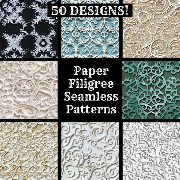 Paper Filigree - Etsy