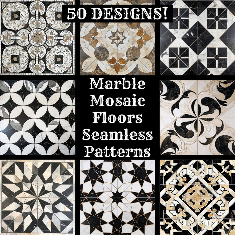 Mosaic Tile Svg - Etsy