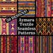 Aymara Textile Seamless Patterns: 50 PNG Digital Papers (digital ...