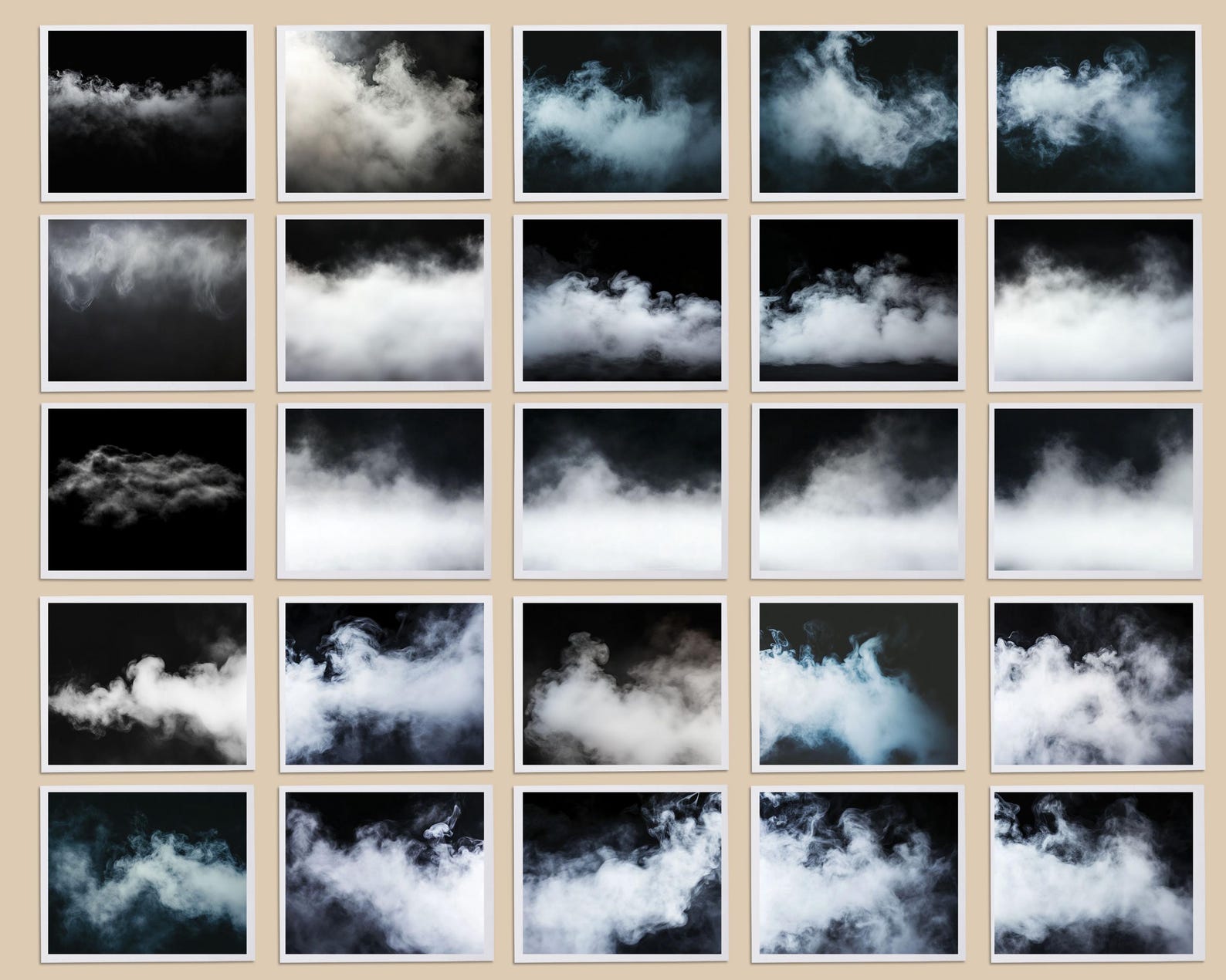 Fog Digital Overlay Bundle: High-resolution Photography Backdrops ...