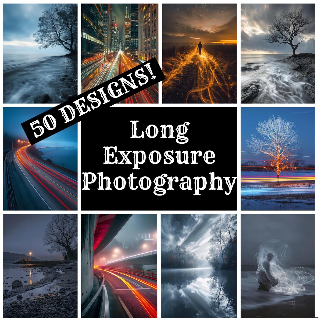 Long Exposure Photography Journal Paper: Vintage Scrapbook Inserts ...