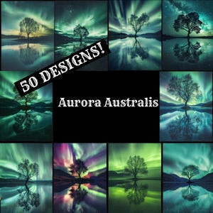 Aurora Australis Journal Paper, Aurora Australis Printable Paper ...