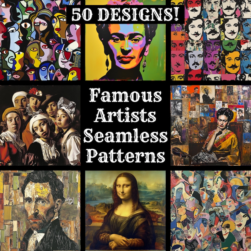Famous Artists - Etsy