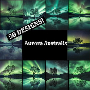 Aurora Australis Journal Paper, Aurora Australis Printable Paper ...