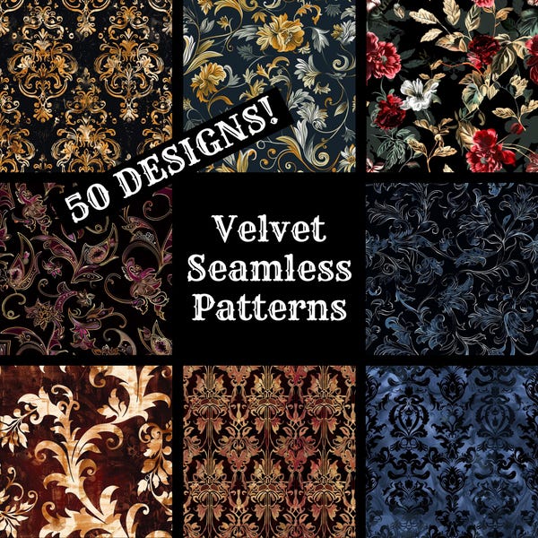 Velvet Wallpaper - Etsy