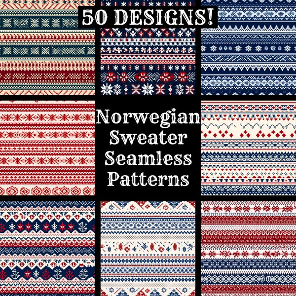 Norwegian Pattern - Etsy