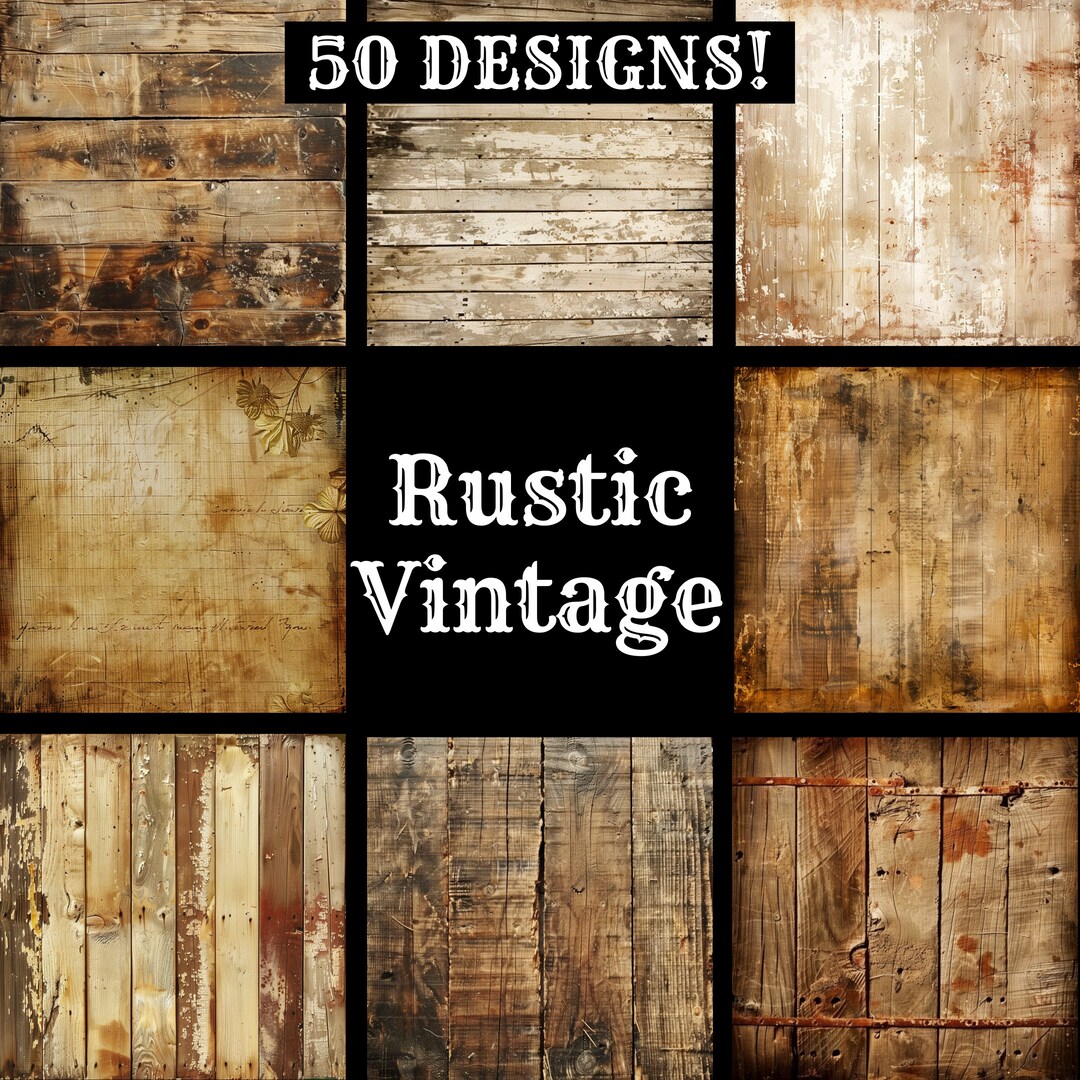 Rustic Vintage Paper, Rustic Vintage Printable Paper, Vintage Rustic ...