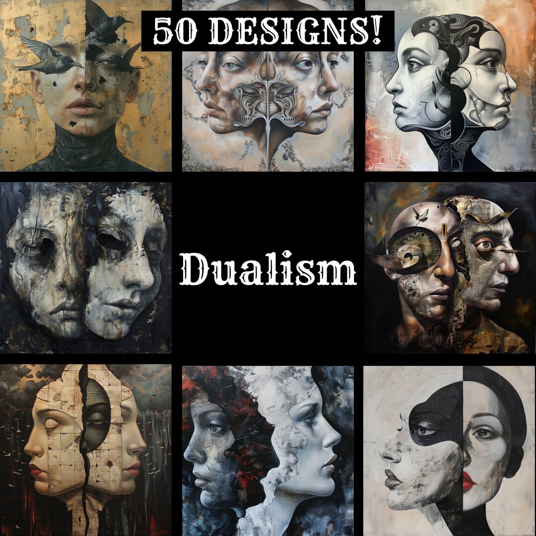Dualism Paper, Dualism Printable Paper, Vintage Dualism, Dualism ...