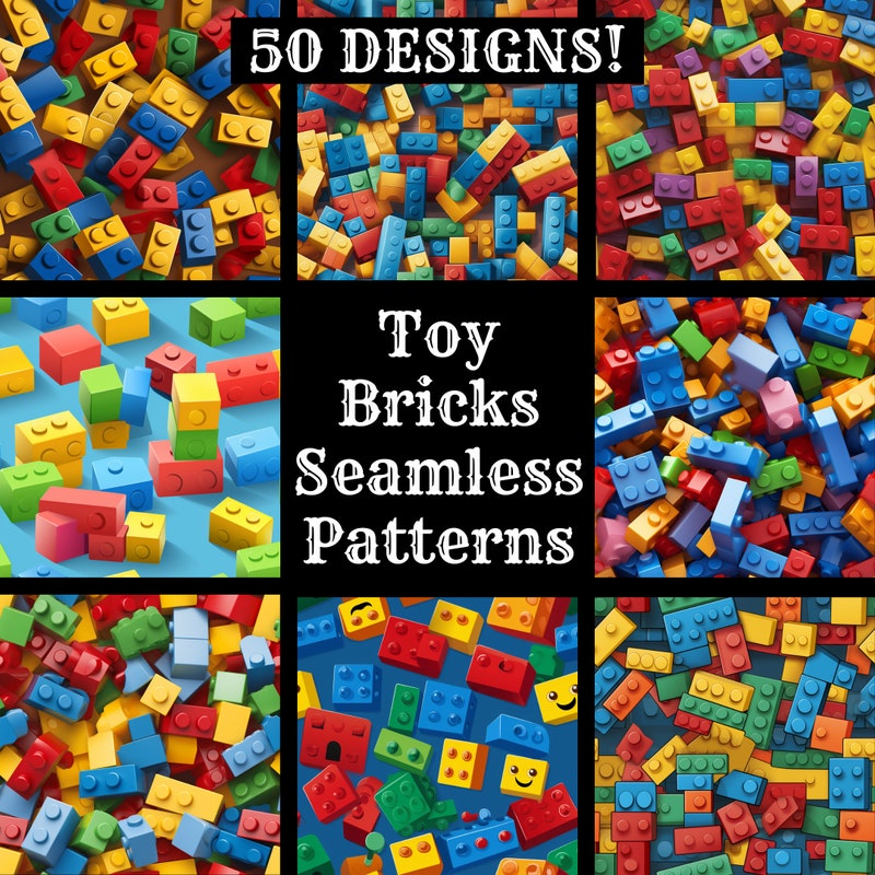 Toy Bricks - Etsy
