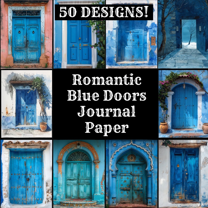 Blue Door - Etsy