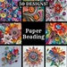 Paper Beading Digital Paper, Scrapbook Journal Inserts (PNG) - Etsy