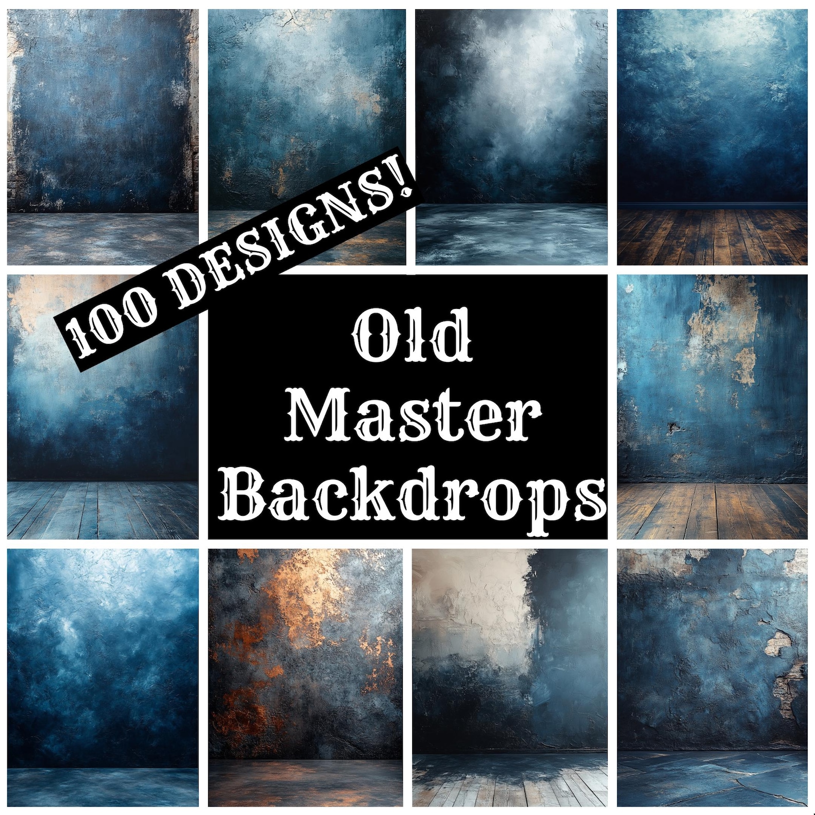 100 Old Master Digital Backdrop Bundle | High-resolution Backgrounds ...