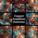Copper Seamless Digital Paper, Printable Scrapbook Paper Seamless ...