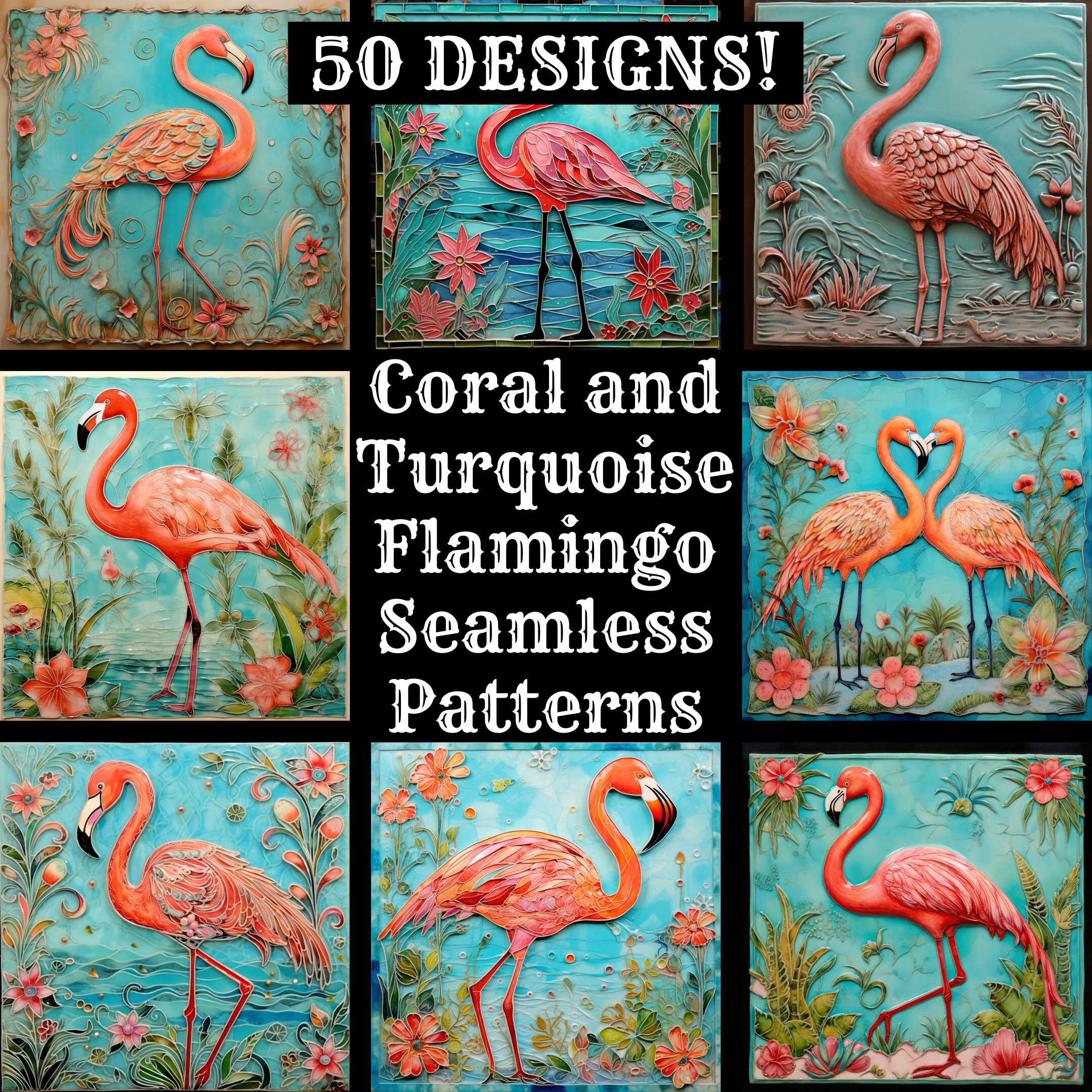 Seamless Digital Paper, Printable Scrapbook Paper Seamless Textures ...