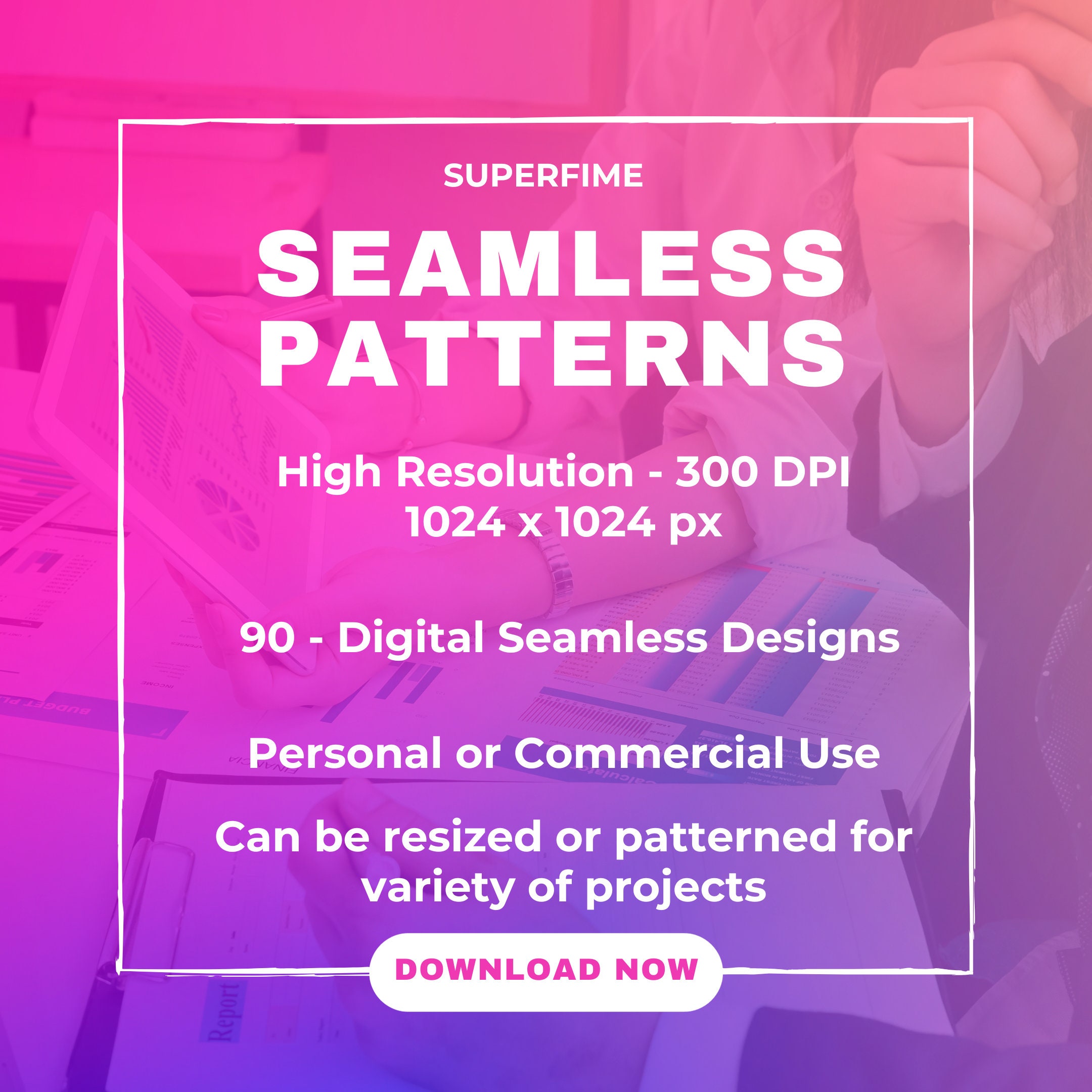 Rococo Pink and Gold Seamless Digital Paper, Printable Scrapbook Paper ...