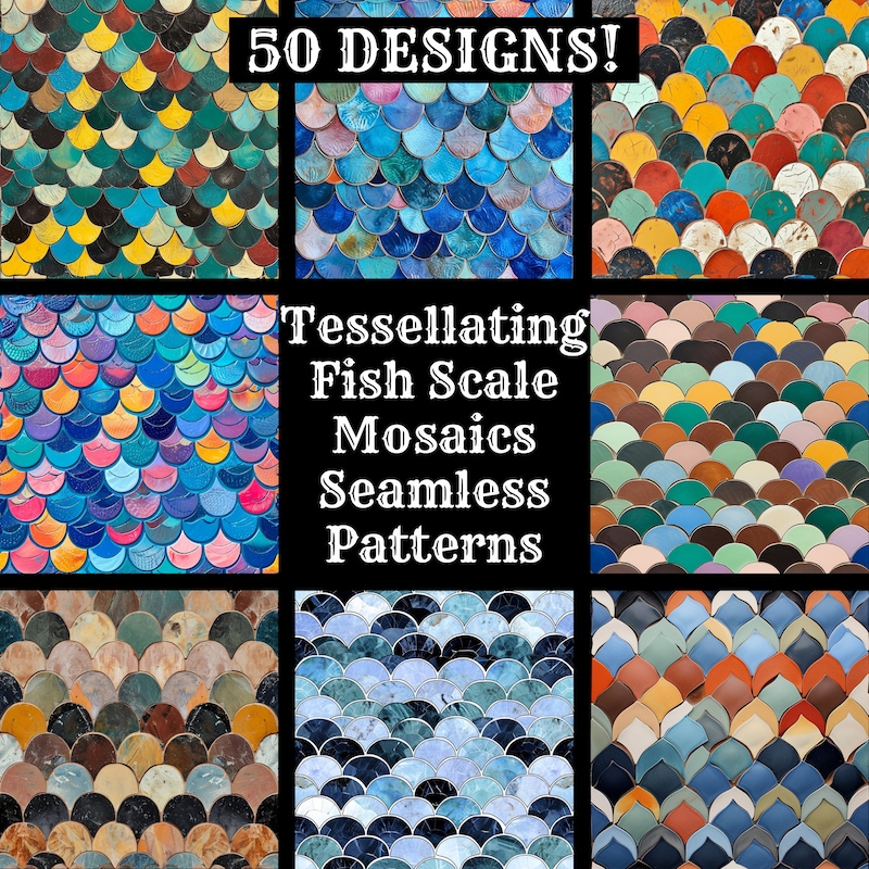 Fish Mosaic - Etsy